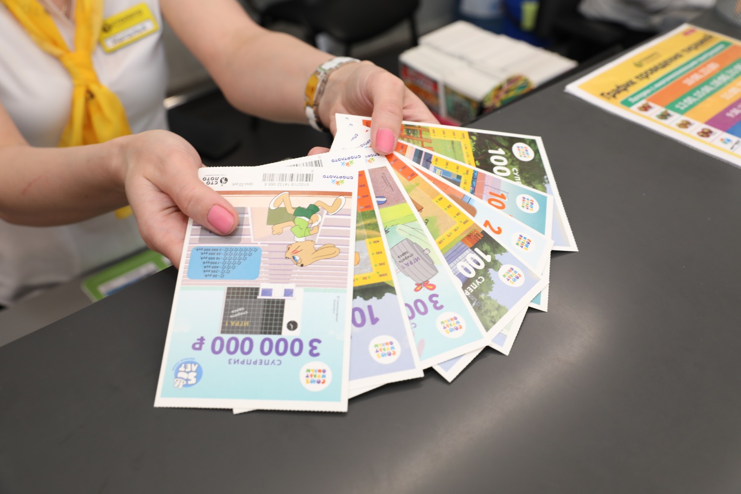 Russia has over 3,500 ‘lottery millionaires’